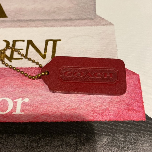 Coach | Accessories | Coach Tag Replacement Leather | Poshmark